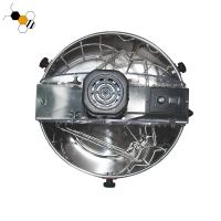 China Plastic Honey Gate 201SS Barrel 3 Frames Honeycomb Extractor for sale