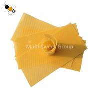 China Natural 4.9mm Cell 41.5*19.5cm Bee Foundation Sheets for sale