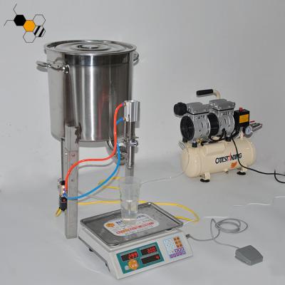 China 201 roestvrij staal50kg capaciteit Honey Filling Machine Te koop