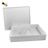 China Square Plastic Shallow 6L Top Bee Feeder Apiculture Tools for sale