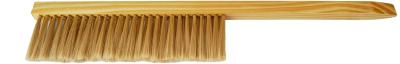 China cepillo doble de la abeja de la fibra artificial de la manija de madera 65g de los 41*8cm en venta