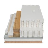 China Plastic Foundation Unassembled Beehive Set 20mm Thickness for sale