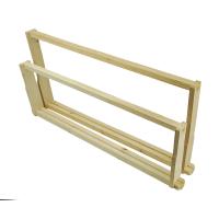 China Knot Free Pine Bee Hive Frame Brood Box Langstroth Frame for sale