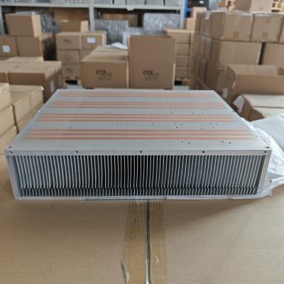 China High Density Skived Fin Air Cooled Heat Sink for High Power Semiconductor for sale