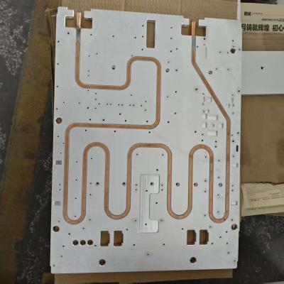 China Customized Copper Tube Heat Sink For High Power Industrial Refrigeration for sale