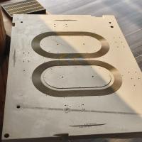 Quality Energy Storage System Aluminum Liquid Cooling Plate With Double Oval Microchanne for sale