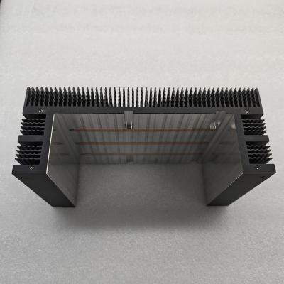 China Air Cooled Aluminum Heat Pipe Heat Sink For Industrial Machinery for sale