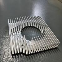 Quality LED Lighting Fixtures Extruded Aluminum Heatsink With Central Cutout for sale