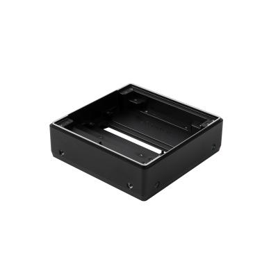 China Custom Precision Machined Metal Parts With Black Finish For Engineering Applications for sale
