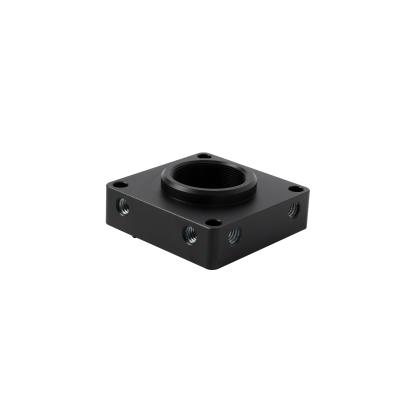 China Precision Machined Metal Parts With Black Finish For Engineering Applications for sale