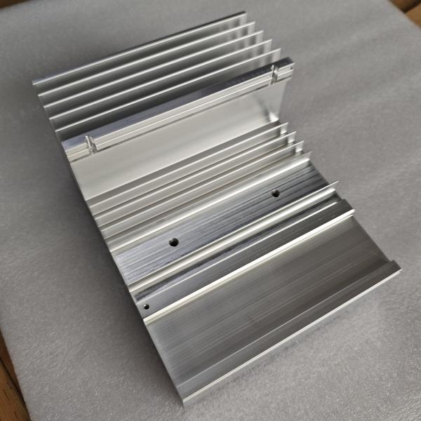 Quality Precision Extrusion Molding Aluminum Heat Sink with High-Purity Aluminum Alloy and CNC Precision Milling for Electronic Components for sale