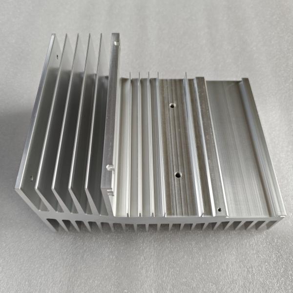 Quality Fin Extruded Heat Sink with Precision Extrusion Molding and CNC Precision Milling for Electronic Component Thermal Management for sale