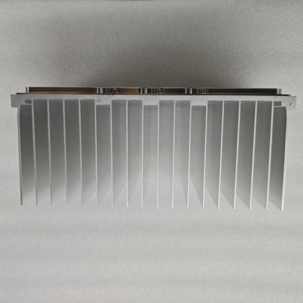 Quality Custom 6063/6061 Aluminum Heat Sink Profile with Precision Extrusion Molding and Clear Anodized Surface for Energy Storage Equipment for sale
