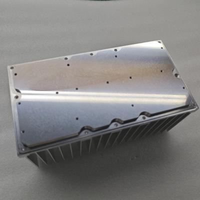China Precision Extrusion Molded Aluminum Heat Sink with 6063/6061 Alloy and Clear Anodized Surface for Energy Storage Equipment for sale