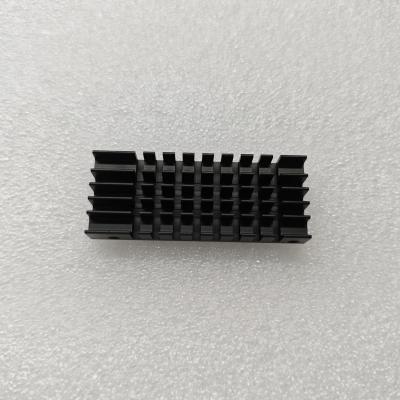 China Black Anodized 6063/6061 Aluminum Heat Sink for Energy Storage Equipment - Customizable Extruded Heat Sink for sale