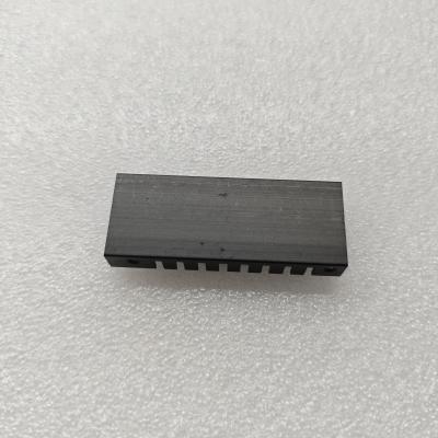 China Customizable Extrusion Aluminum Heat Sink Enclosure with 6063/6061 Alloy and Black Anodized Surface for Efficient Thermal Management for sale