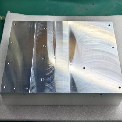 China Large Size Aluminum Heat Sink with CNC Drilled Mounting Holes for Efficient Heat Dissipation in Power Equipment for sale