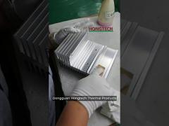 precision extrusion molding 6061/6063 aluminum alloy heat sink with cnc precision milling for therma