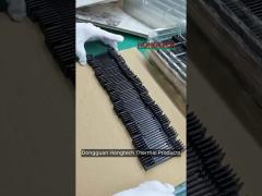 lightweight aluminum heat sink with efficient heat dissipation and customizable dimensions