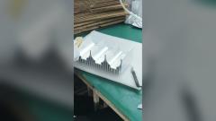 High Density Serrated Heat Sink for Converter Cooling