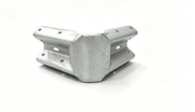 China Anti Corrosion Guardrail Cap W Beam Hot Dip Galvanized Guard Rail Post Caps for sale
