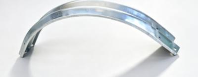 China Highway Guardrail Cap Rail Joint Plate Hot Galvanized Steel Fitting For Barrier System for sale