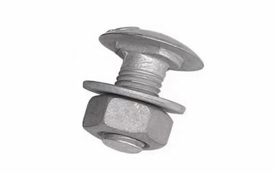 China Grade 8.8 Bolt Nut Hot Dip Galvanized Bolt M16 Galvanized Anchor Bolts for sale