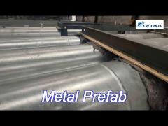 eco friendly metal prefab fire resistance q355 prefabricated warehouse building