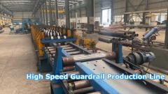 Two Wave / Three Wave Barrier Roll Forming Production Line