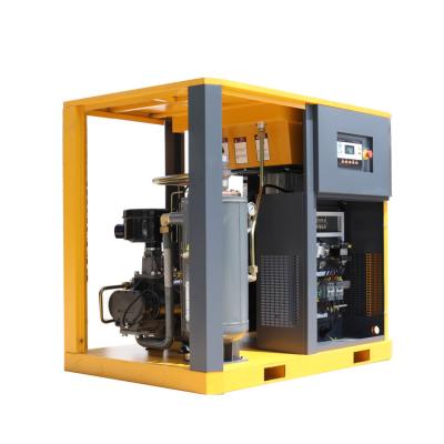 China Factory price 10hp 20hp 30hp Rotary Screw Air Compressor For Woodworking Machines for sale