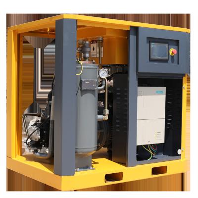 China 7.5KW,10HP Low noise Screw Air Compressor with PM Motor for Industry for sale