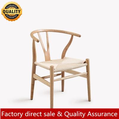 China Y shape backrest arm chair wood chair traditional wood dining chair vintage dining chair restaurant chair hotel chair for sale