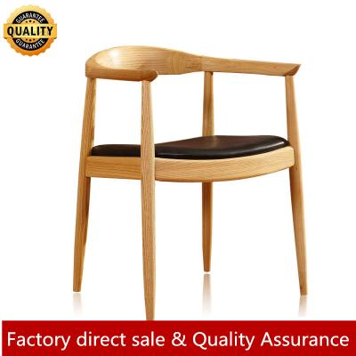 China Solid wood arm chair dining chair Byron chair Ken Elector dining chair restaurant chair luxury hotel chair for sale
