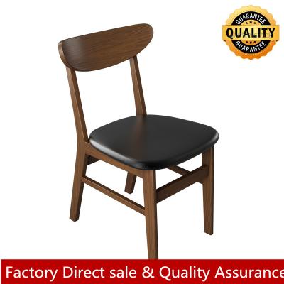China Chip back wood dining chair for restaurant hotel event leather modern dining chair restaurant chairs and table for sale