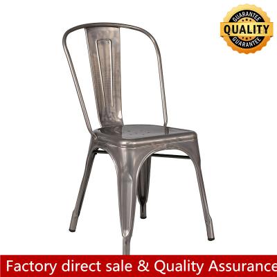 China Tolix metal chair industrial loft metal chair for restaurant bar indoor outdoor metal cheap wholesale metal chair for sale