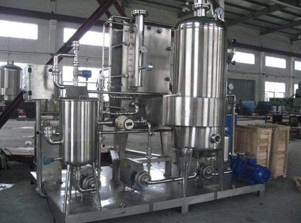 Quality plate or tube type small Multi-effect skid-mounted evaporator for sale