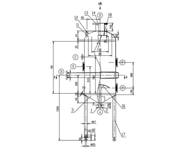 Quality nice look and good material separator for evaporate system from China for sale