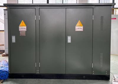 China Compact Transformer Substation Tapping Range ±2×2.5％ ONAN Cooling Method and 25 Oil Grade for Power Distribution for sale