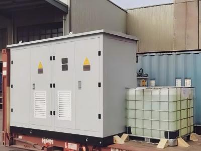 China Compact Electrical Transformer With 15kV Highest Operating Voltage In HV Side And Rated Voltage 0.48 KV In LV Side for sale