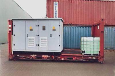 中国 HVタップ範囲 ±2×2.5% 外部設置用のコンパクトトランスフォーマーサブステーション 販売のため