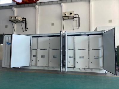 中国 コンパクト トランスフォーマーサブステーション 40Ah バッテリー 70% 湿度 IP54 厚重工業用保護 販売のため