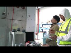 El gas de alto voltaje interior aisló el dispositivo de distribución 35kv con la estructura del gabinete