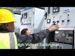 O gás de alta tensão interno isolou o Switchgear 35kv com estrutura do armário