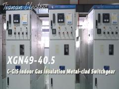 het Geïsoleerde Metaal van 40.5KV 1250A XGNseries SF6 - bekleed Mechanisme met IP67
