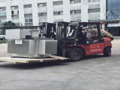 Transformateur immergé dans l'huile de 750 KVA pour l'isolation dans les réseaux de distribution d'électricité industriels