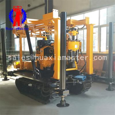 China 130m tracked mobile water well drilling machine/crawler mounted portable water well  drilling rig for sale