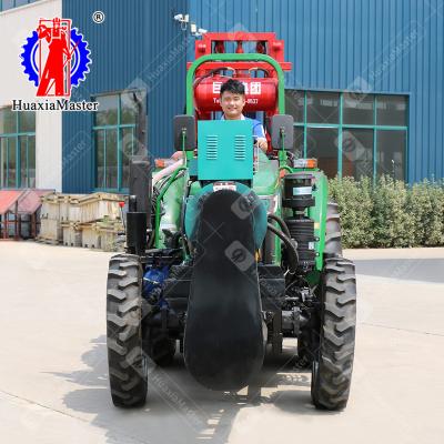 China HuaxiaMaster JZF-C Tractor Mounted 100-200m Deep Water Well Drilling Rig Sale in Africa for sale