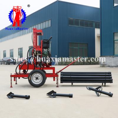 China Small diesel/electric engine portable bore water well drilling machine Cheap price water well digging machine for sale
