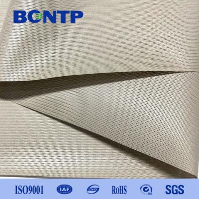 China Openness Factor 530gsm Sunscreen Mesh Blinds Fabric Sunscreen Fabrics for Roller Blind for sale