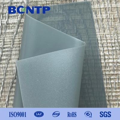 China Hot Sale 0.3MM Projector Cloth Grey Rear Soft PVC Matt Film Folding for sale